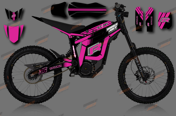 Talaria Sting - Sting R Graphics kit (Pink) – Orange Juice Customs